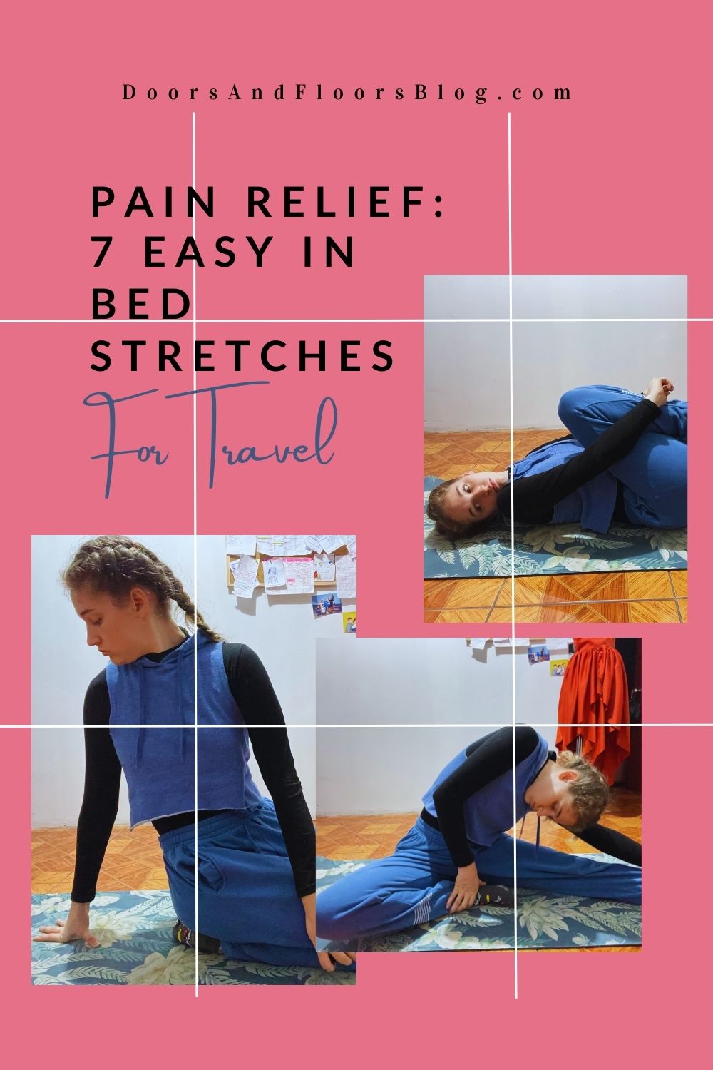 Pain Relief: 7 Easy In Bed Stretches For Travel - Doors And Floors